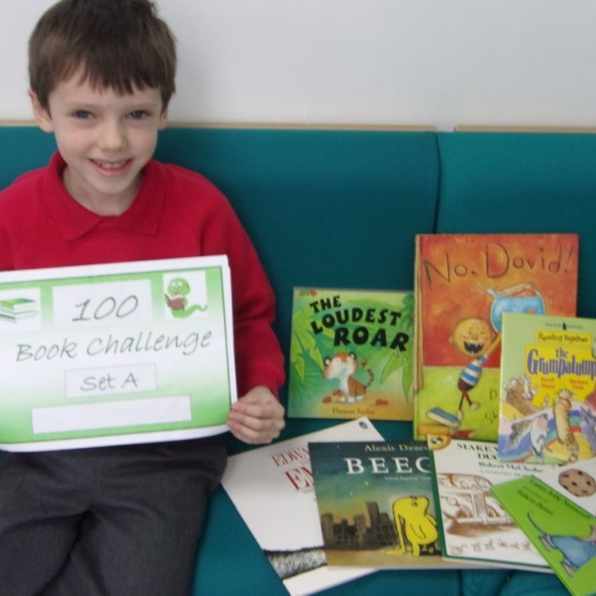 Bramhope Primary School - 100 Book Challenge Smashed!